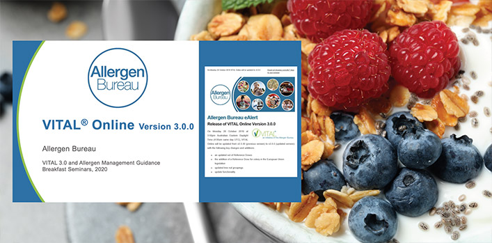 Access the Allergen Bureau & AFGC VITAL 3.0 and Allergen Management ... Access the Allergen Bureau & AFGC VITAL 3.0 and Allergen Management ...