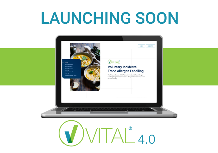 Get Ready for VITAL 4.0 - Allergen Bureau