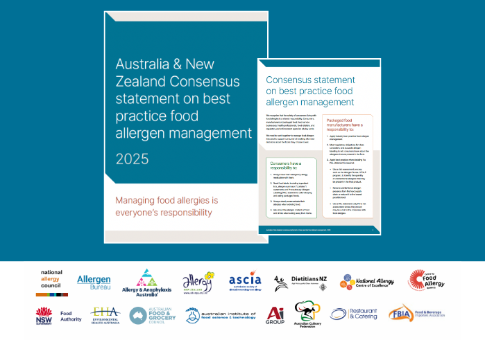 Launch of the New Allergen Consensus Statement - Allergen Bureau